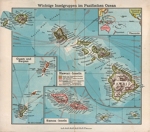 Wichtige Inselgruppen im Pazifischen Ozean | Kunsthaus