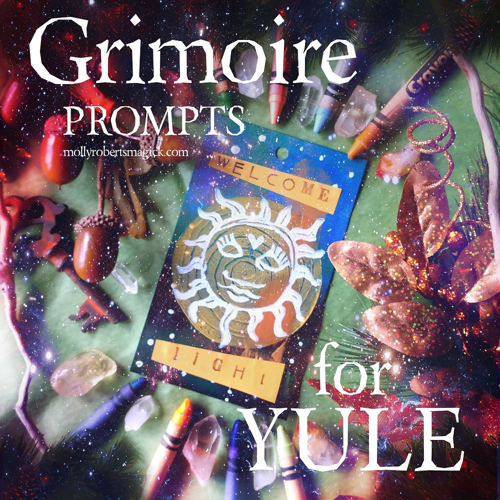 16 Grimoire Prompts for Yule Magick