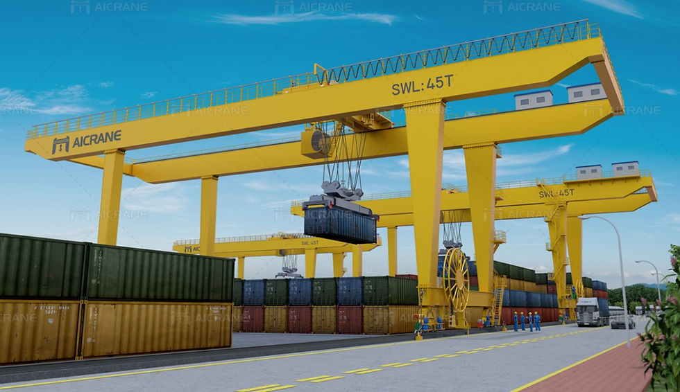 A Comprehensive Guide to Types of Cranes Used in Ports and Terminals