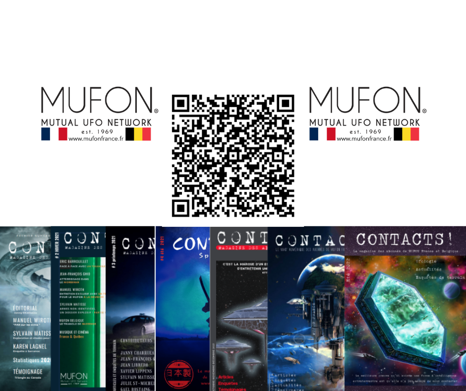Le Magazine CONTACTS ! | Mufon | France