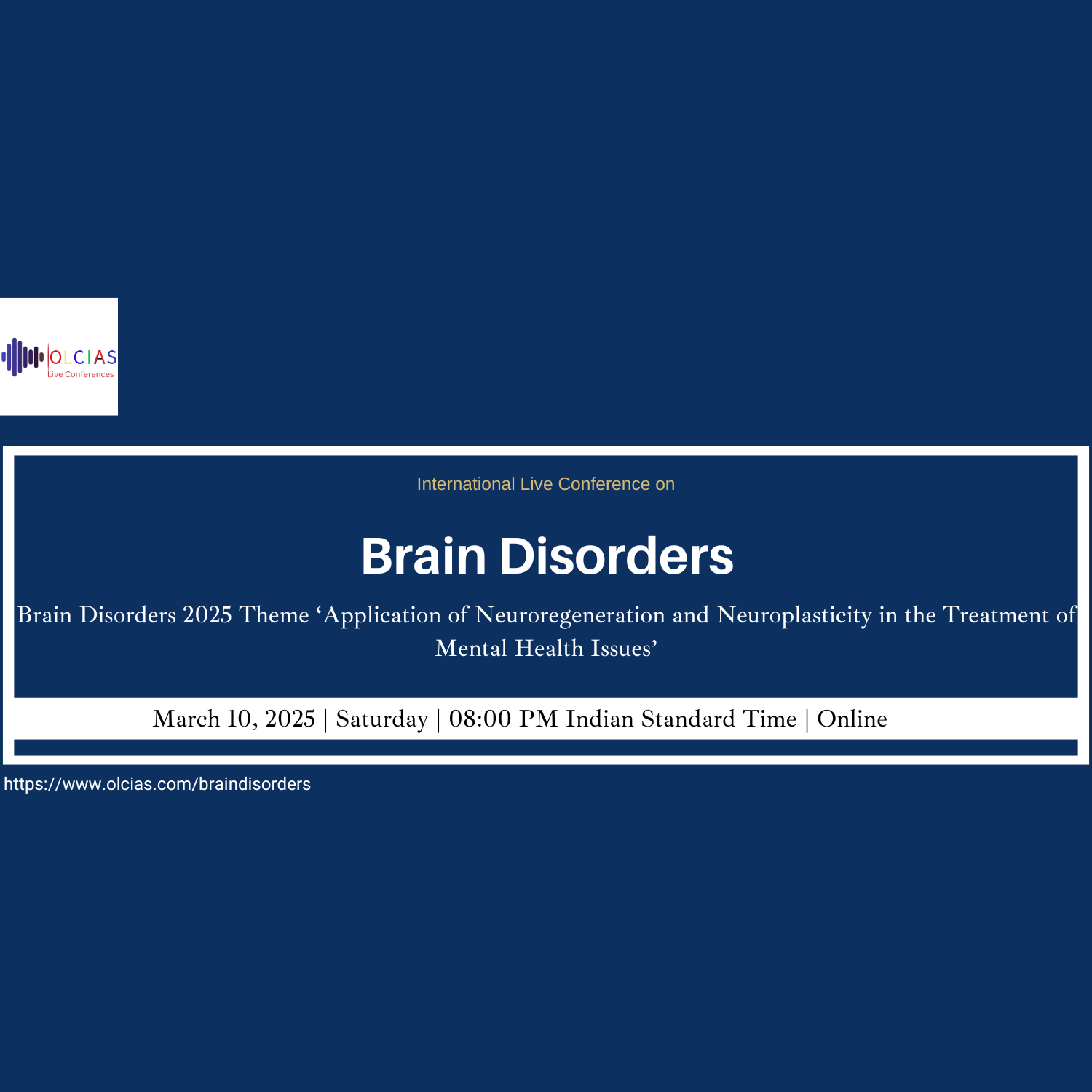 Brain Disorders 2025 | OLCIAS