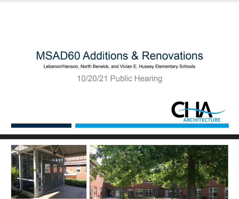 MSAD60 Additions & Renovations