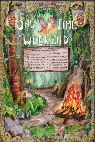 2023 Tour Poster | Band | One Time Weekend