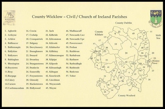 IRISH PARISHES - CHURCH v CIVIL - WHAT IS THE DIFFERENCE?