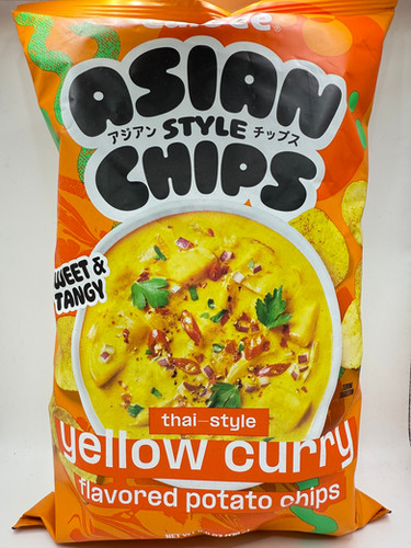 Calbee Asian Style Chips Thai Style Yellow Curry | My Site