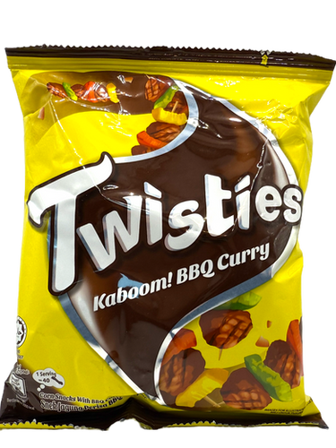 Twisties BBQ Curry Flavor chips | My Site