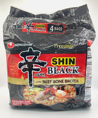Nongshim Shin Black with Beef Bone Broth | My Site