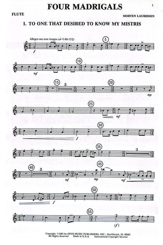 Instrumental parts (Full) | Opus Music Publisher