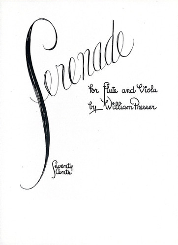 Serenade | Opus Music Publisher
