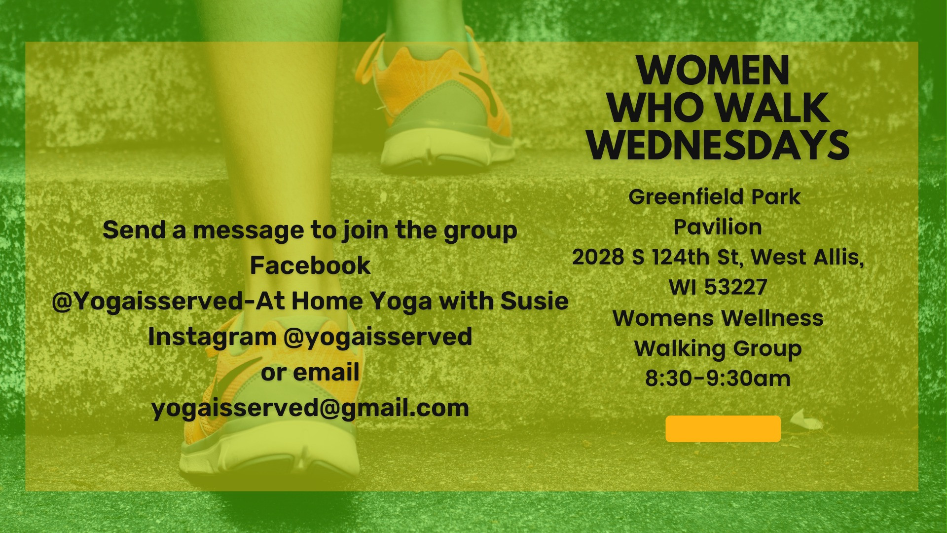 Women Who Walk Wednesdays