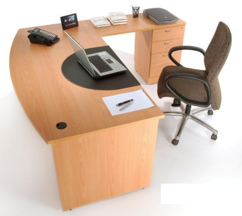 Curve Shape Desk | Bright Star