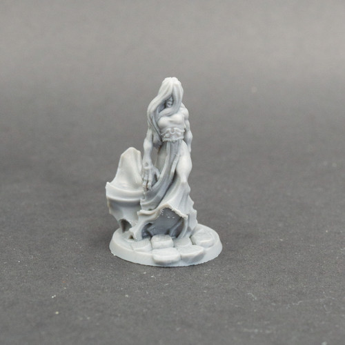 3D Printed Ghost Miniature | Spectral Female Spirit for Tabletop | 28 ...
