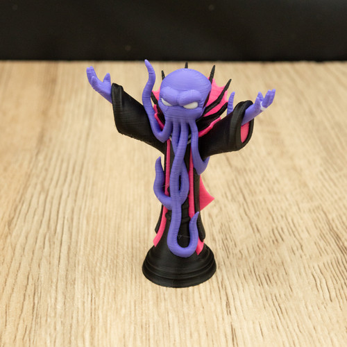 Mind Flayer Miniature | 3D Printed D&D Monster Figurine | Potshot's