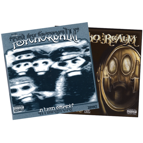 PSYCHO REALM WAR STORY BOOK 1 AND 2 DOUBLE LP VINYL BUNDLE (LIMITED ...