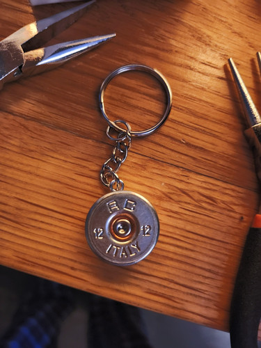 Simple Cartridge Top Keyrings | After Shot Handmade