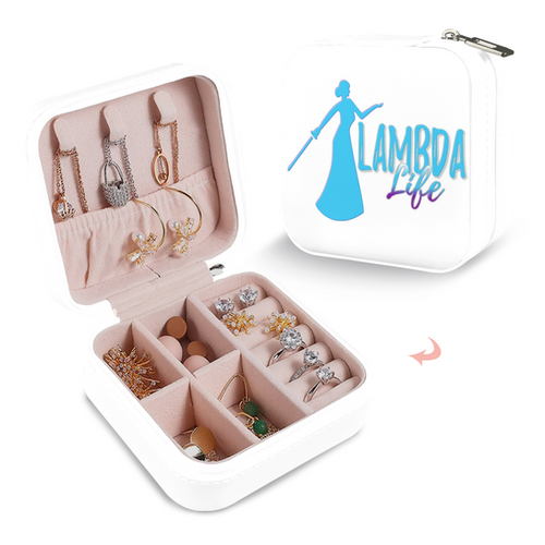 Travel Jewelry Box | Lambda Omicron Chi