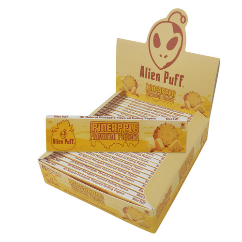 Alien Puff 11/4 (1.25mm) sabor piña | Alien Puff Shop