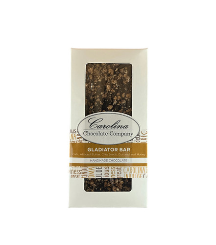 Dark Chocolate Gladiator Bar | Carolina Chocolate