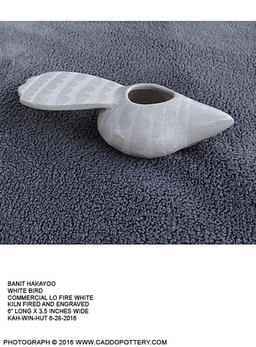 Banit Hakayu: White Bird | Caddo Pottery