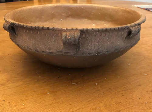 10” Traditional Caddo Cooking Pan | Caddo Pottery