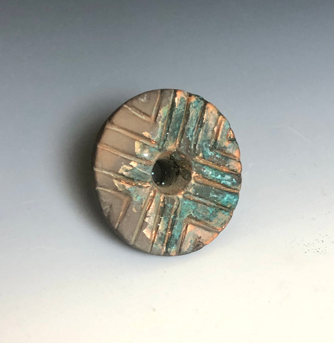 Caddo Small Earspool | Caddo Pottery