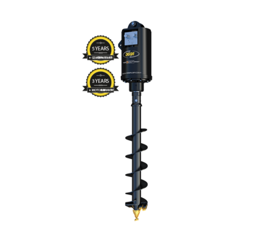 2 SPEED AUGERS FOR HIGH FLOW SKID STEER LOADERS 4.5-8T