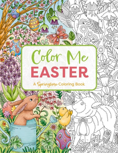 Color Me Easter: An Adorable Springtime Coloring Book | Between the Lines