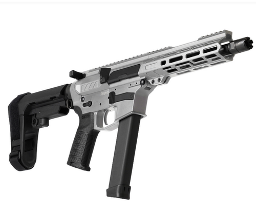 CMMG Banshee AR Pistol 9mm MkGs, 8" Barrel, Titanium | Angle of Attack ...
