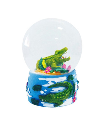 Curled Croc Glass Waterglobe - 35mm | ASM Eclipse
