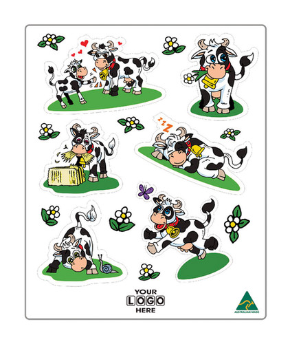 Cows Sticker Sheet | ASM Eclipse