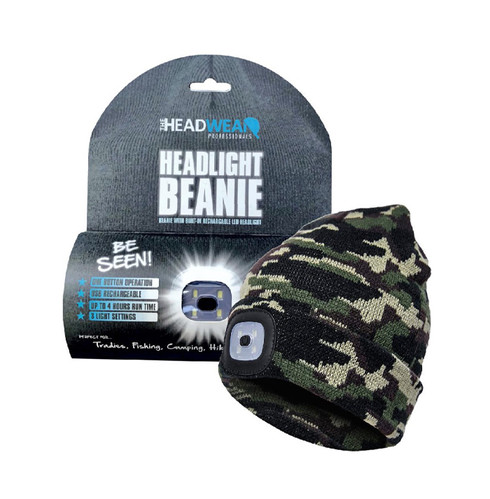 Camo Headlight Beanie | ASM Eclipse