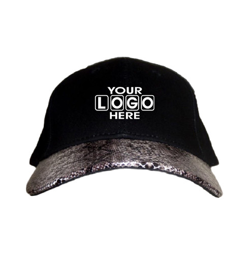 Snake Skin Curved Peak Cap | ASM Eclipse