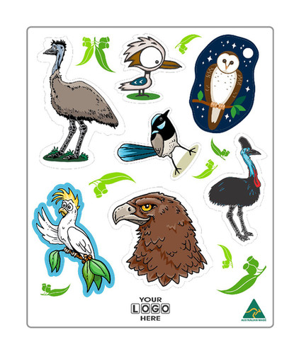 Birds of Australia Sticker Sheet | ASM Eclipse