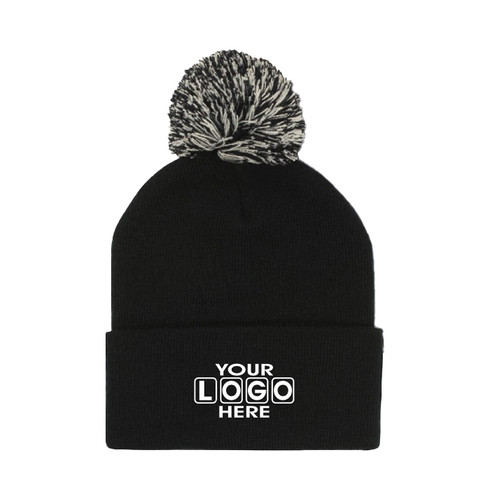 Acrylic Beanie with Pom Pom | ASM Eclipse