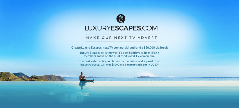 Luxury Escapes : Launchpad6 help us make our next TV ad