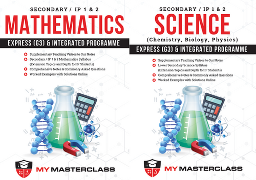Lower Secondary Math & Science Study Notes | My Masterclass SG