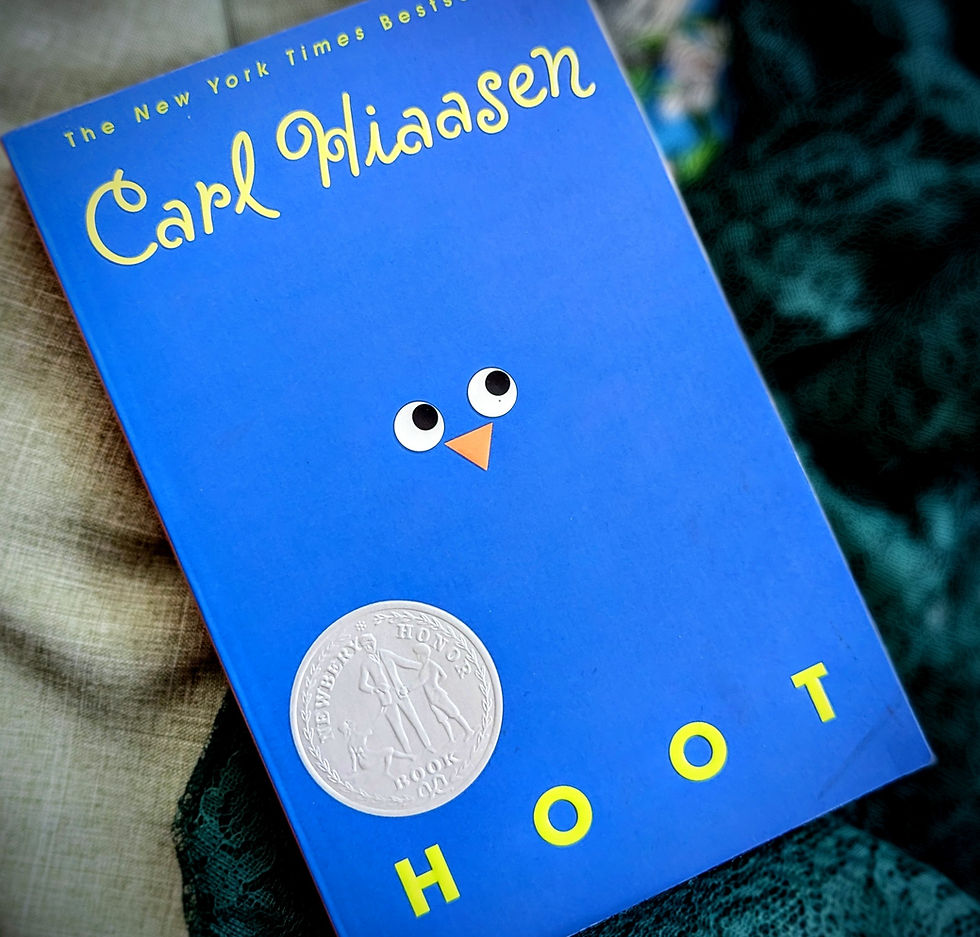 "Hoot" by Carl Hiaasen: Middle Grade Book