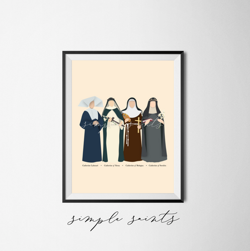Catherine Collection 5x7 | The Simple Saints