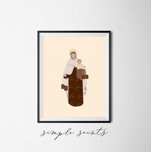 Our Lady of Mt. Carmel | The Simple Saints