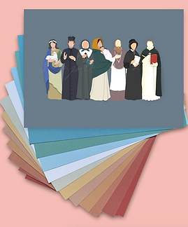 Catholic Saints, Saint Prints, Catholic Saint Home Decor
