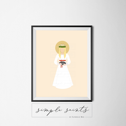 St. Lucy | The Simple Saints