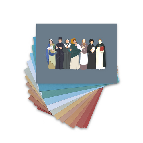 Monthly Saint Cards | The Simple Saints