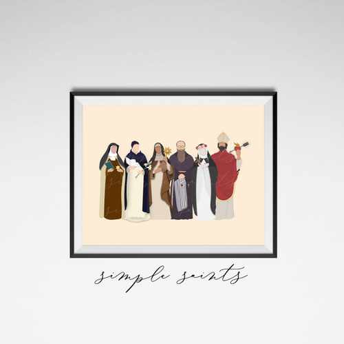 August Saints | The Simple Saints