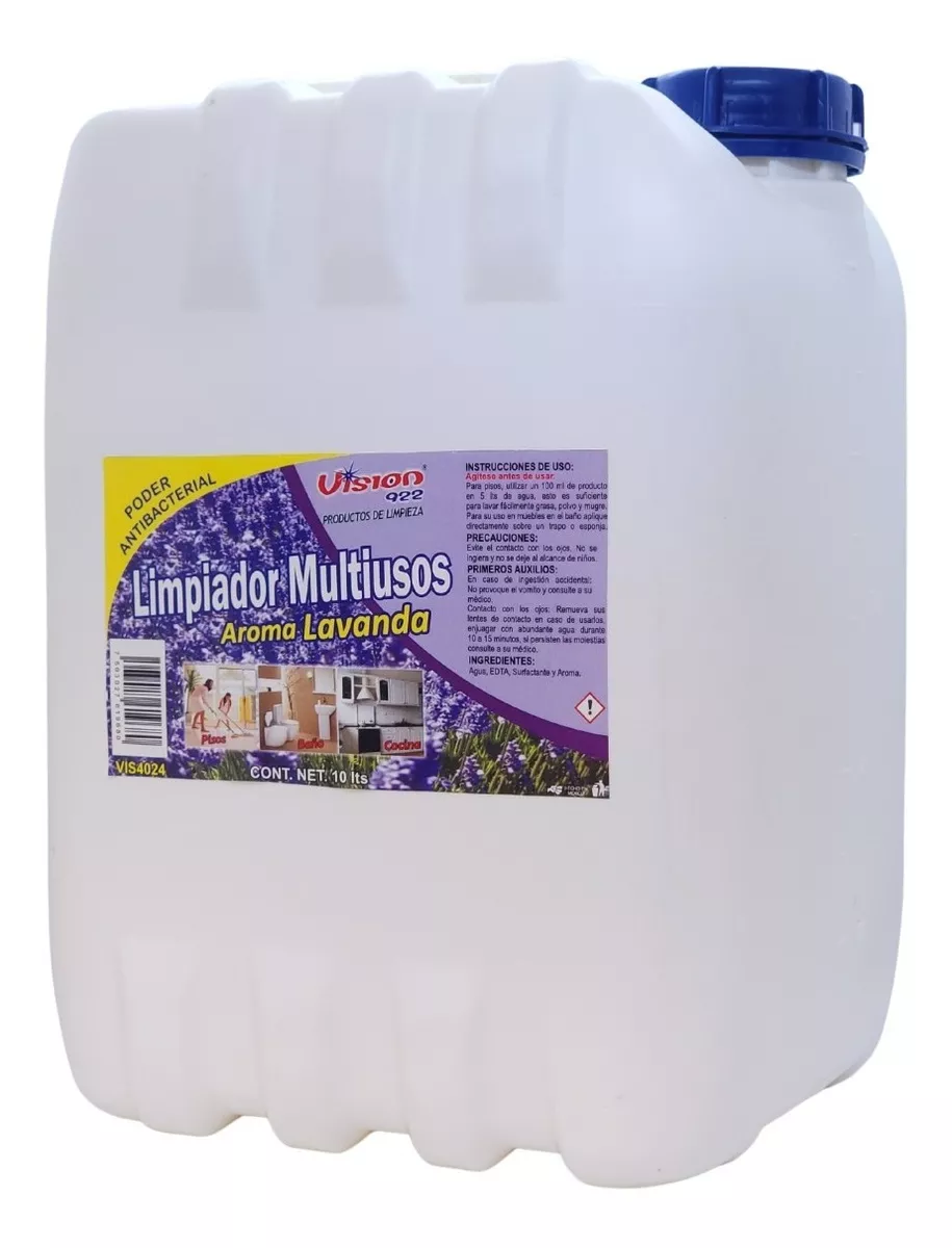 Limpiador Multiusos Aroma Lavanda Intensa 10 L. | vision922