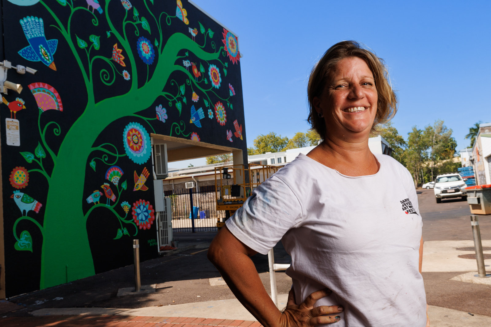 'Tree of Life' by Marita Albers | Darwin Street Art Festival