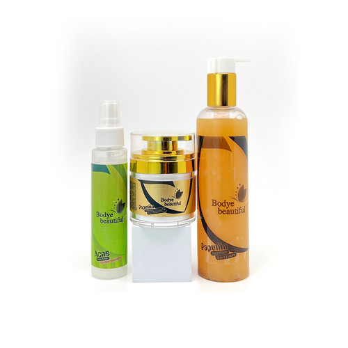 Intense Whitening And Blemish Control Face Set | Bodye Beautiful Glob