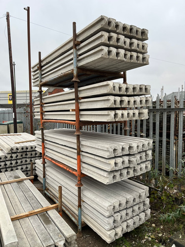 Concrete Intermediate Slotted Posts | Beechdale Fencing Ltd
