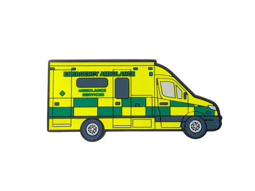 Ambulance Rubberised Fridge Magnet | 999 Museum