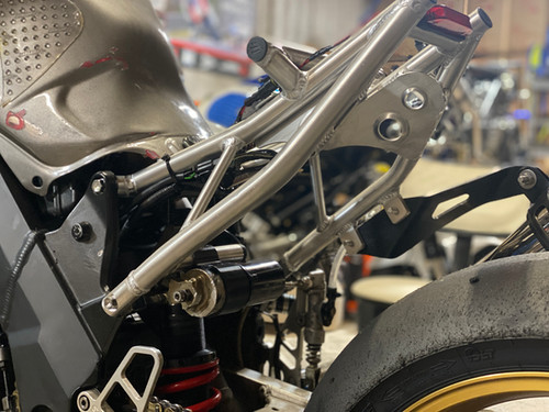 2nd Gen Sv650 Subframe for RSV4 Bodywork | Robem Engineering