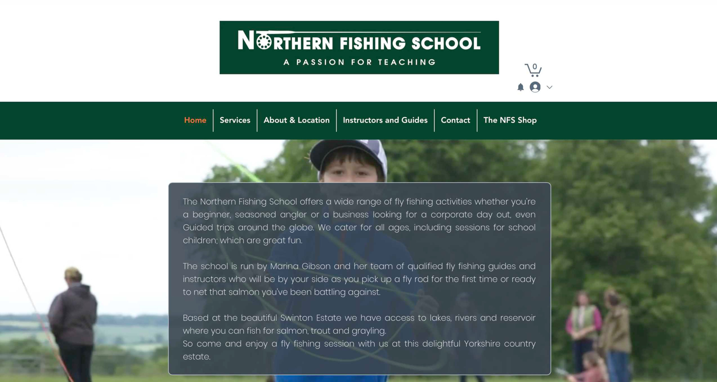 Northern Fishing School | Fly fishing lessons in Yorkshire | Swinton ...